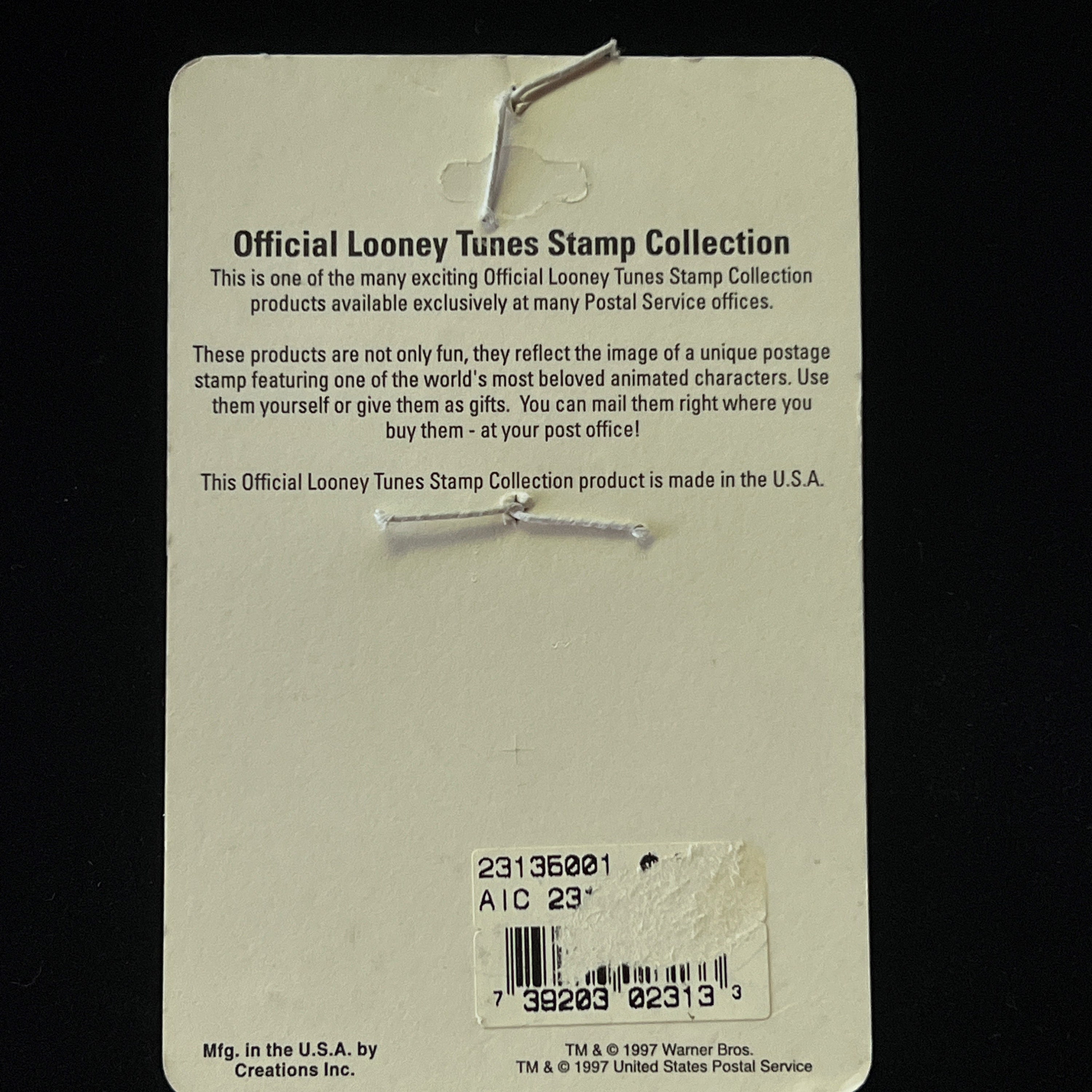 Vintage Bugs Bunny Looney Toons USPS Keychain 32 Cent Stamp - Etsy