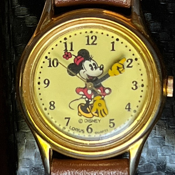 Vintage Minnie Mouse Watch - Etsy