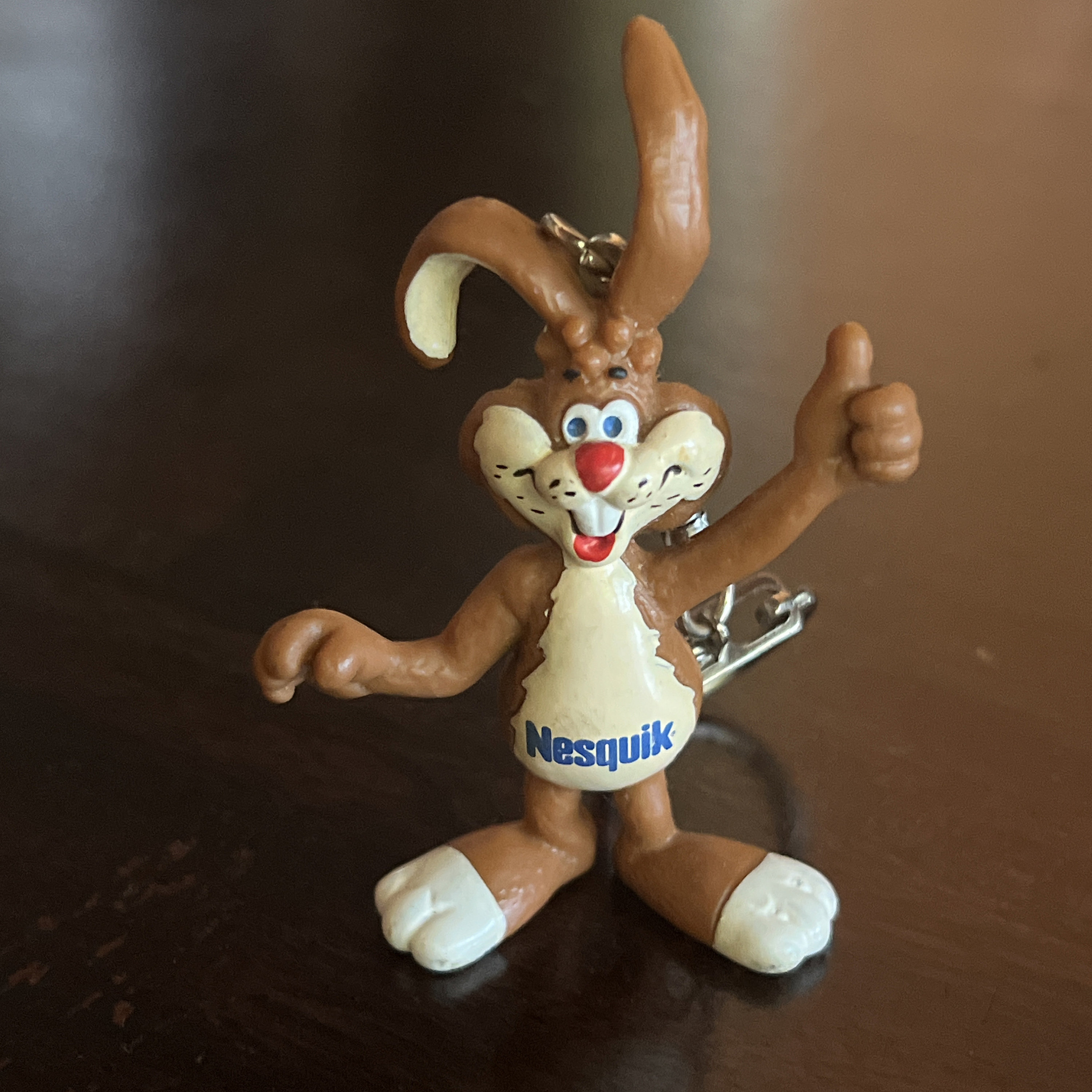 Rare Vintage Nesquik Nestle Rabbit Keychain - Etsy