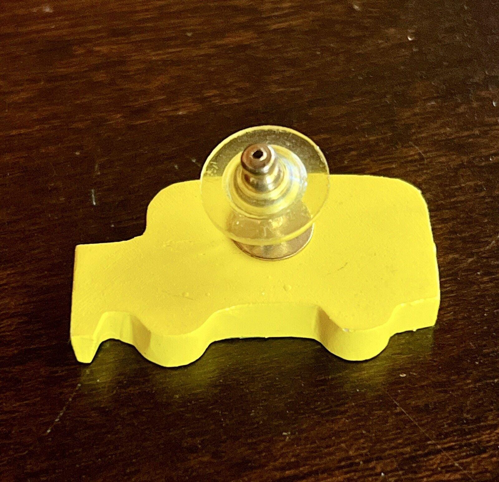 Vintage Yellow School Bus Pin - Etsy