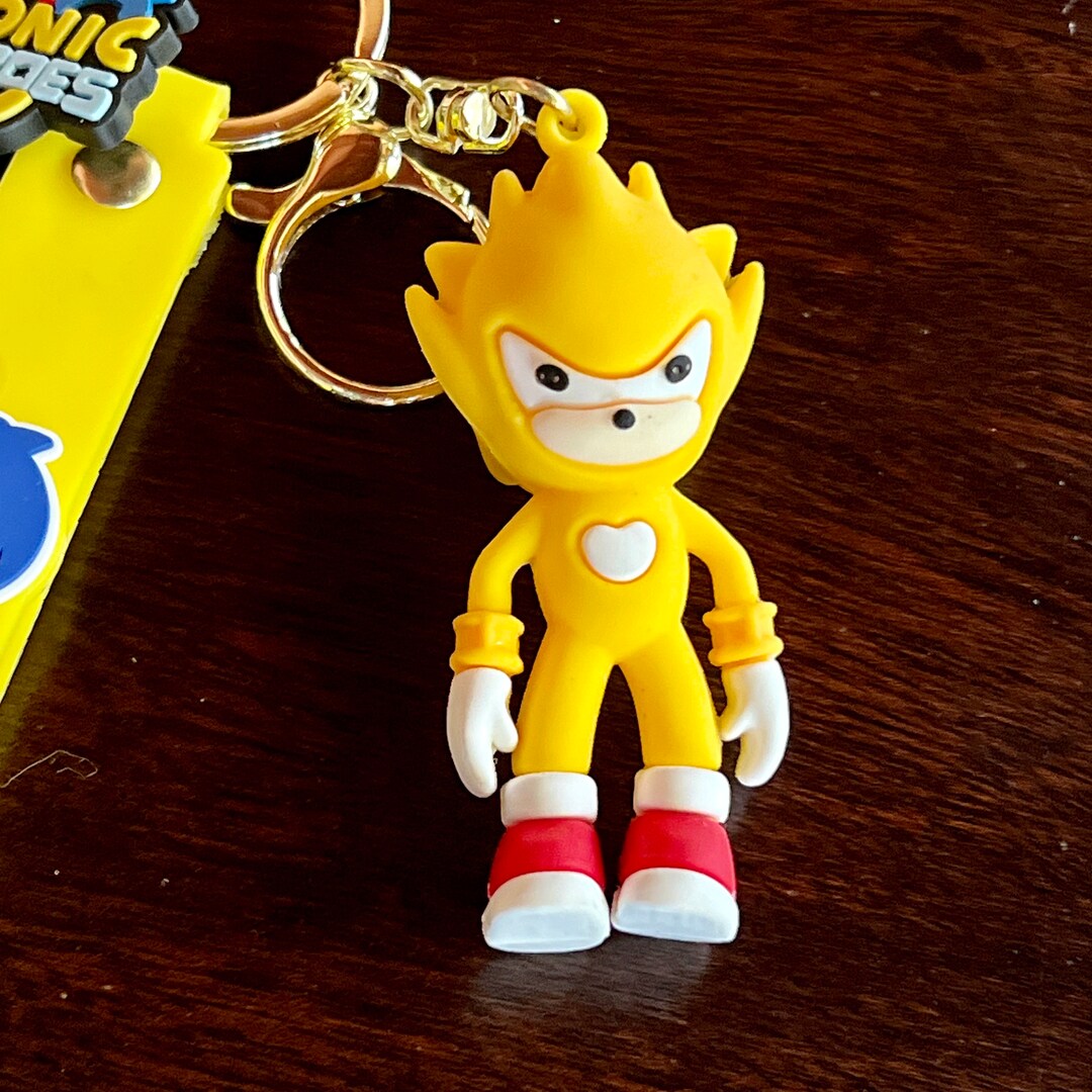 Sonic the Hedgehog Keychain New - Etsy