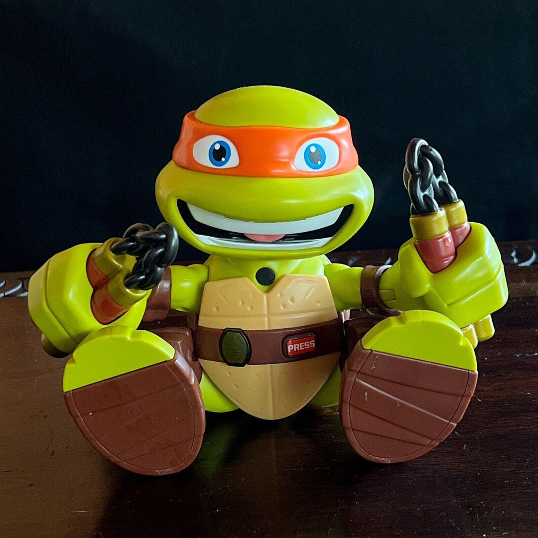 Retired Talk to Me Teenage Mutant Ninja Turtles TMNT Michael Angelo ...