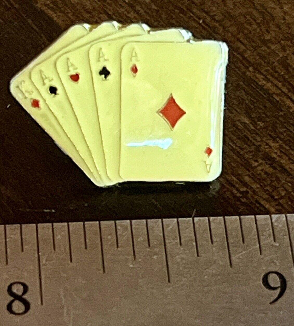 Vintage Four Aces and A King Pin 1980s - Etsy