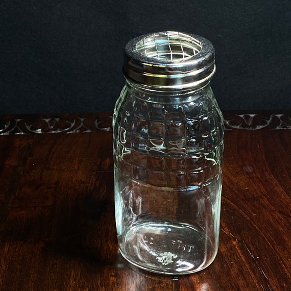 Vintage Flour Sifter Jar | Etsy