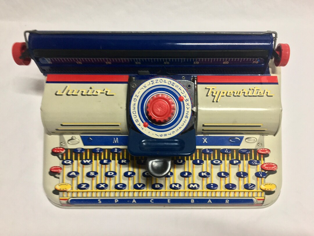 Vintage Marx Toy Junior Typewriter - Etsy