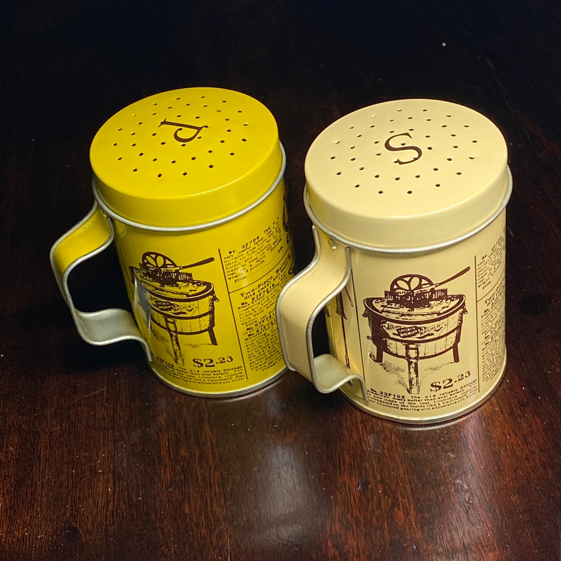 Vintage Sears Salt & Pepper Shaker In Original Box | Etsy