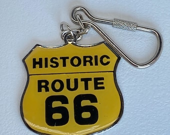 THE ROUTE 66 KEYCHAIN, Key Fob - Etsy