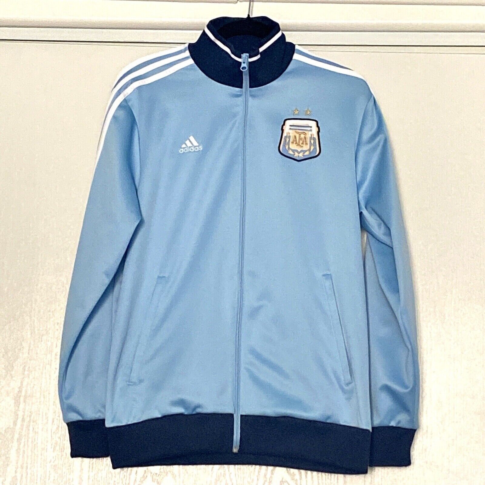 Adidas Argentina Messi Soccer Football Track Jacket Size M Original - Etsy