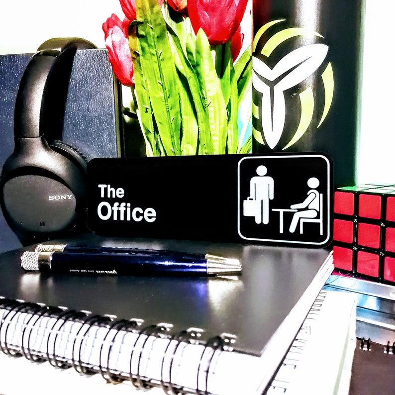 The Office Logo Sign 3D Printed the Office - Etsy