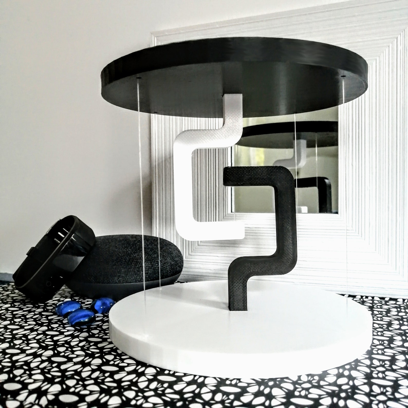 Levitating Mini Table 3D Printed Floating Tensegrity Optical | Etsy