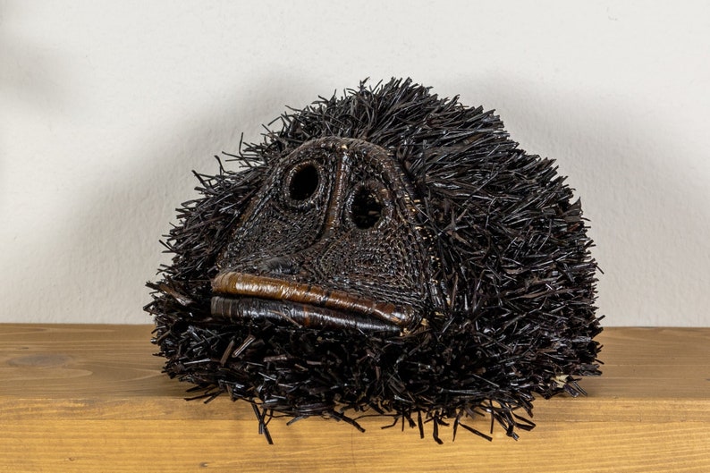 Dark Howler Monkey Mask Tribal Mask Animal Mask Wall Decor - Etsy