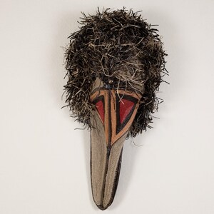 Shoebill Stork Mask Tribal Mask, Animal Mask Wall Decor, Wall Hanging ...