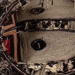 Shoebill Stork Mask Tribal Mask, Animal Mask Wall Decor, Wall Hanging ...