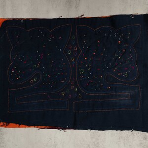 Puppy Dogs Ready for Show Mola Wall Art – Handmade Panama Textile ...