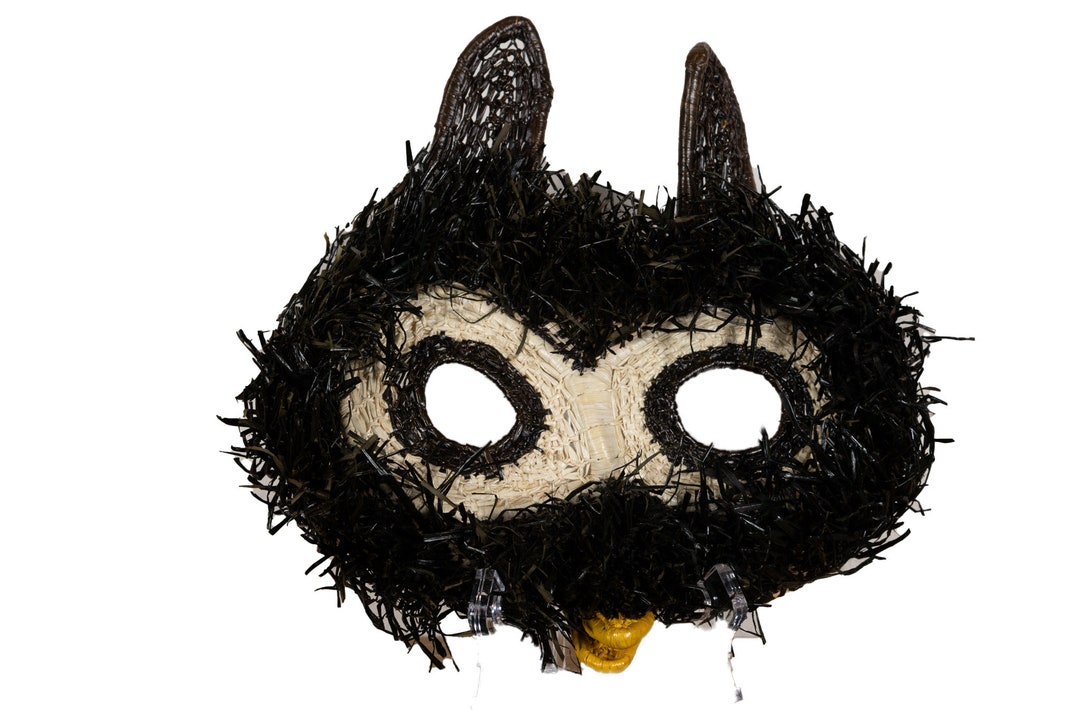 Spooky Owl Mask Tribal Mask, Animal Mask Wall Decor, Wall Hanging Art ...