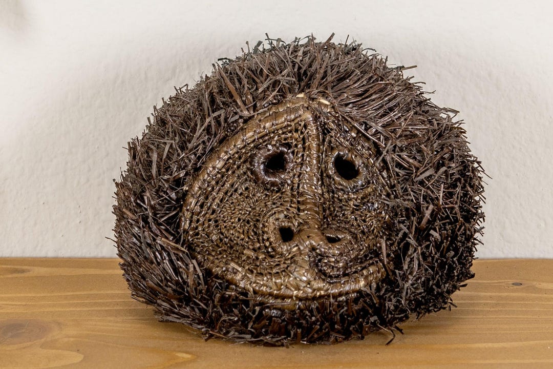 Mono Ardilla Monkey Mask Tribal Mask, Animal Mask Wall Decor, Wall ...