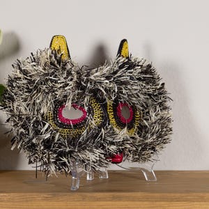 Yellow Night Owl Mask – Embera Wounaan Faux Animal Head Wall Decor ...