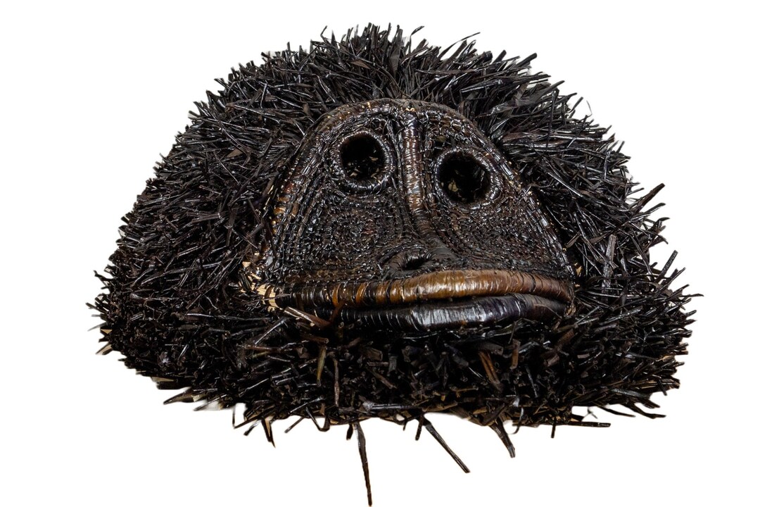 Dark Howler Monkey Mask Tribal Mask, Animal Mask Wall Decor, Wall ...