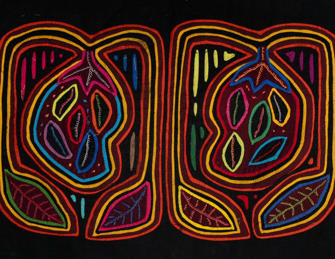 Tropical Mango Fruit Mola - Etsy