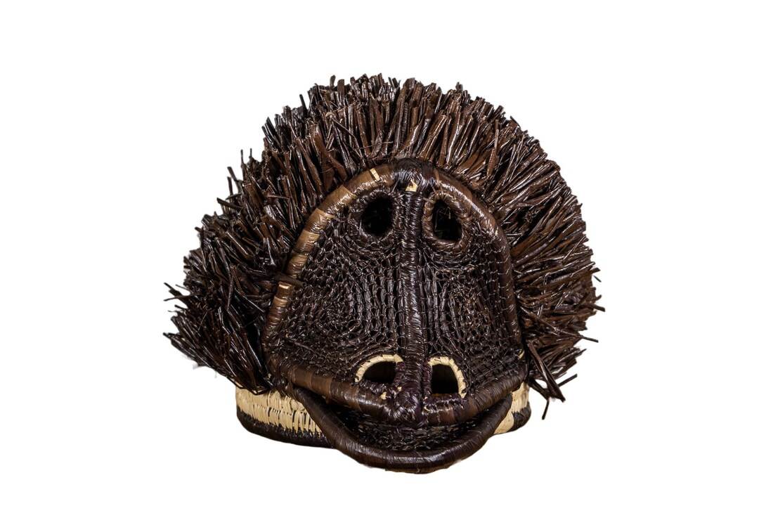 Amazon Black Howler Monkey Mask Tribal Mask, Animal Mask Wall Decor ...