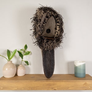 Shoebill Stork Mask Tribal Mask, Animal Mask Wall Decor, Wall Hanging ...