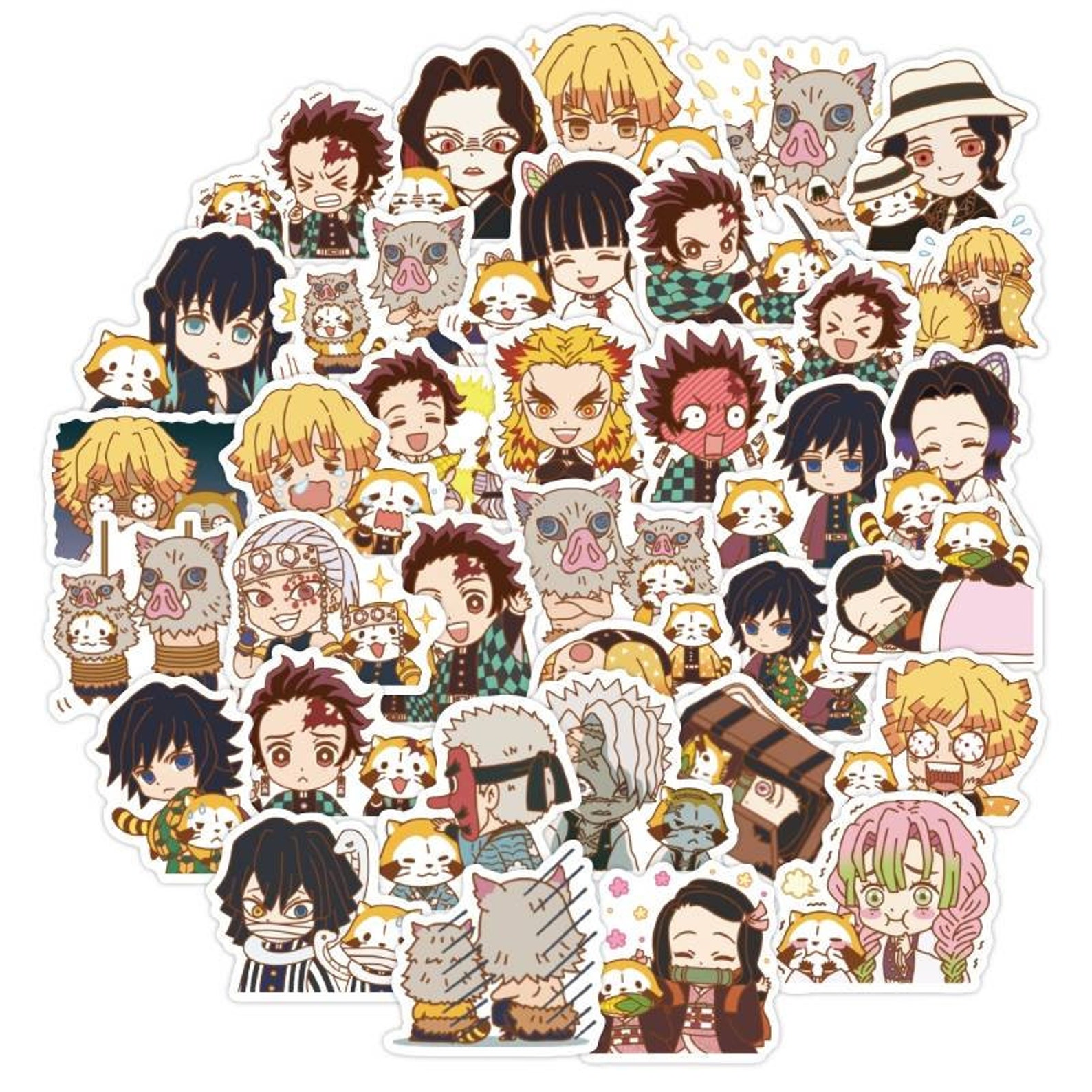40pcs Anime Scrapbook Stickers Anime Stickers Manga | Etsy