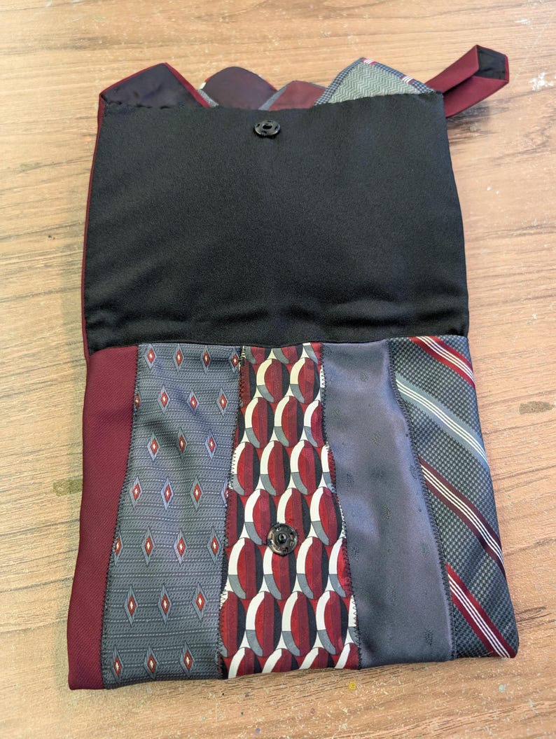 Purse Made From Men's Neckties - Etsy