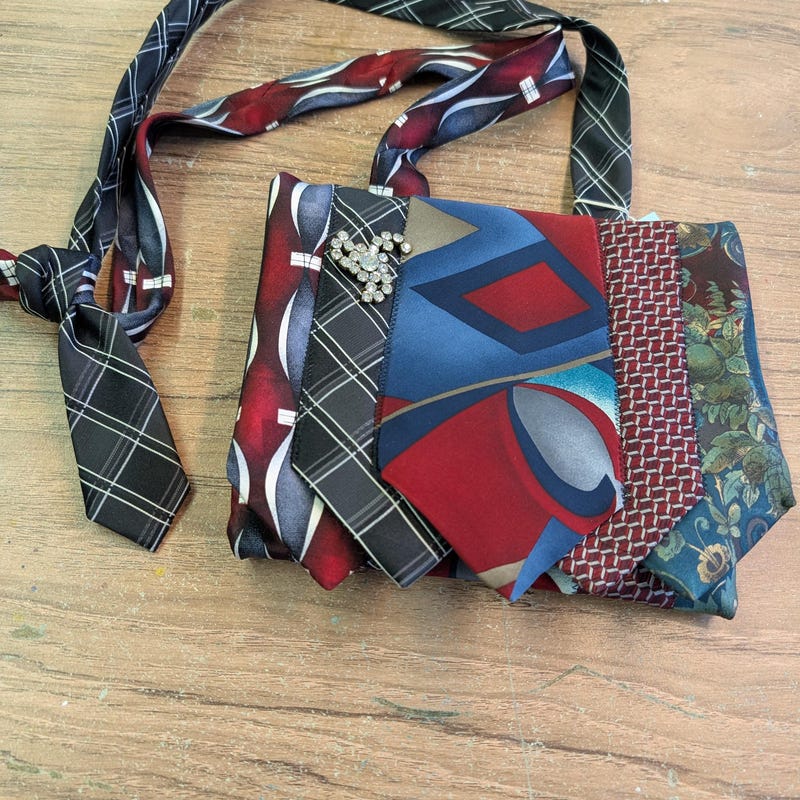 Necktie Purse - Etsy