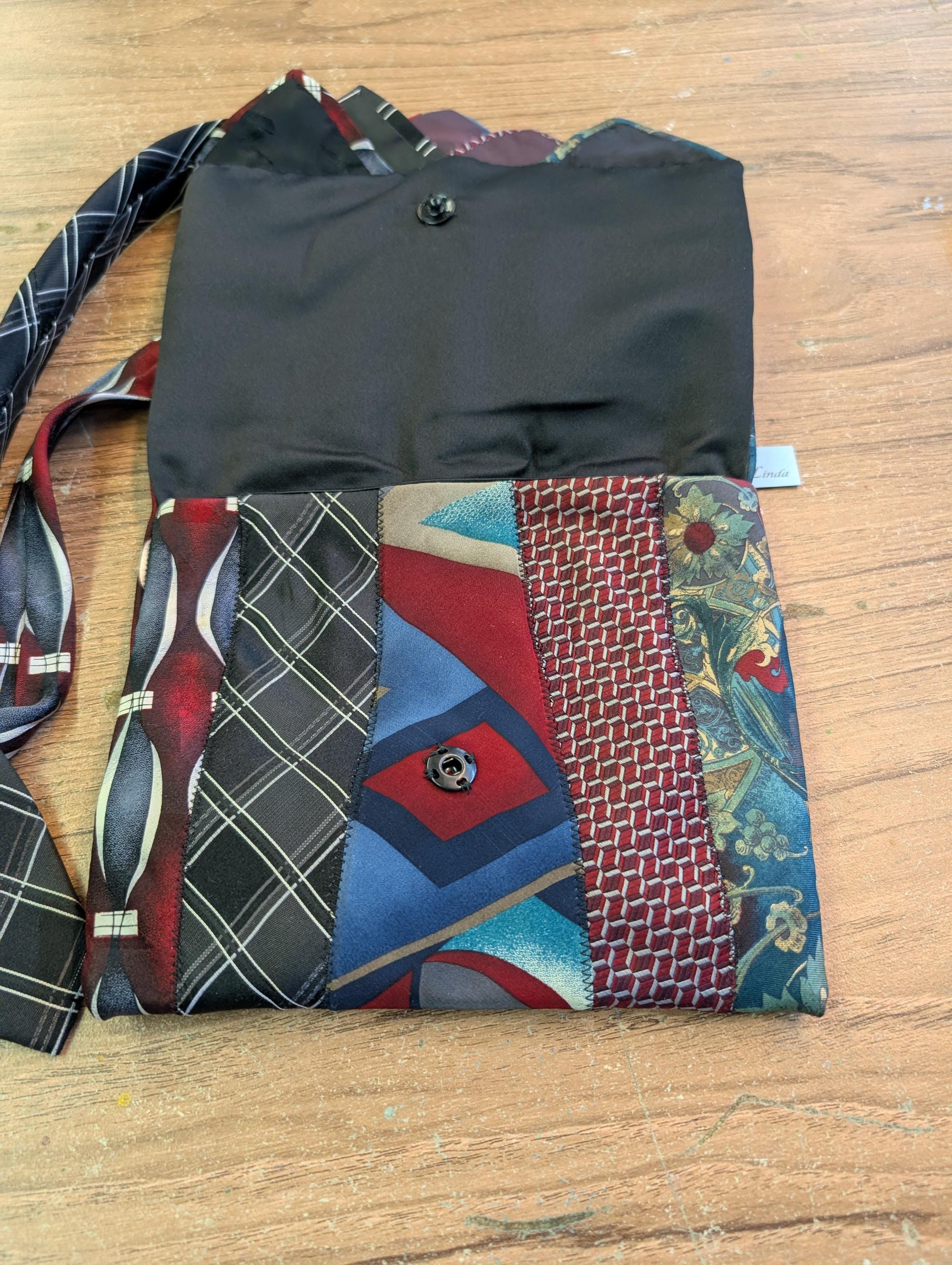 Purse Made From Men's Neckties - Etsy