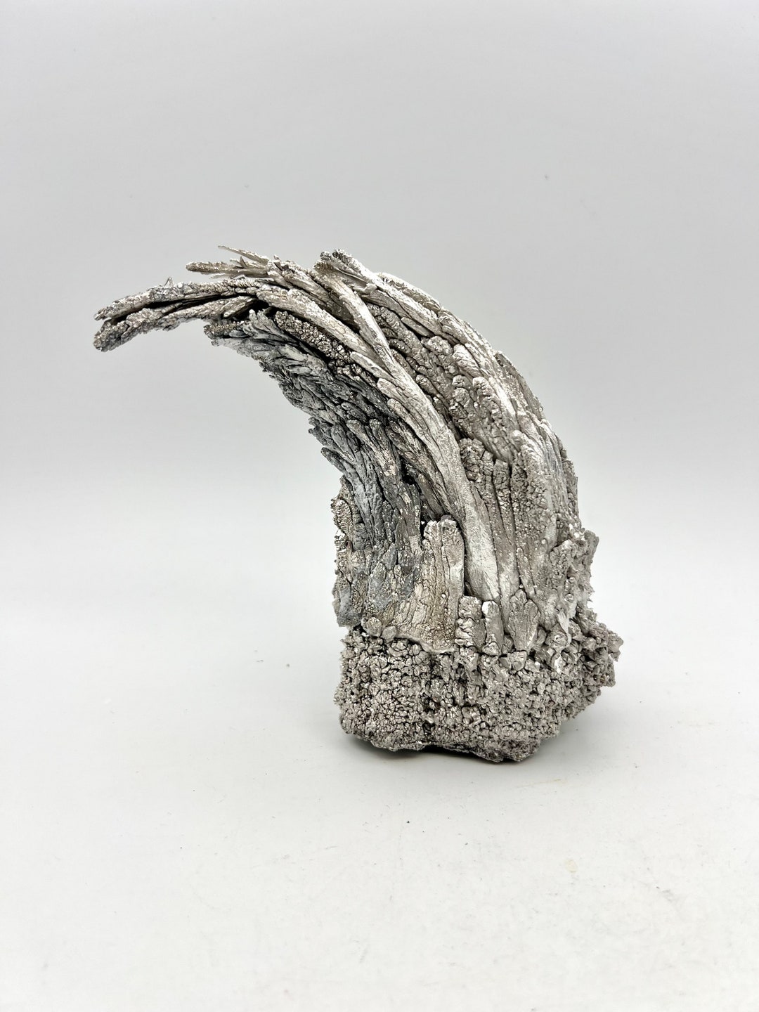 Magnesium Crystal Cluster. Magnesium Ore Specimen Stone. Size Approx. 5 ...