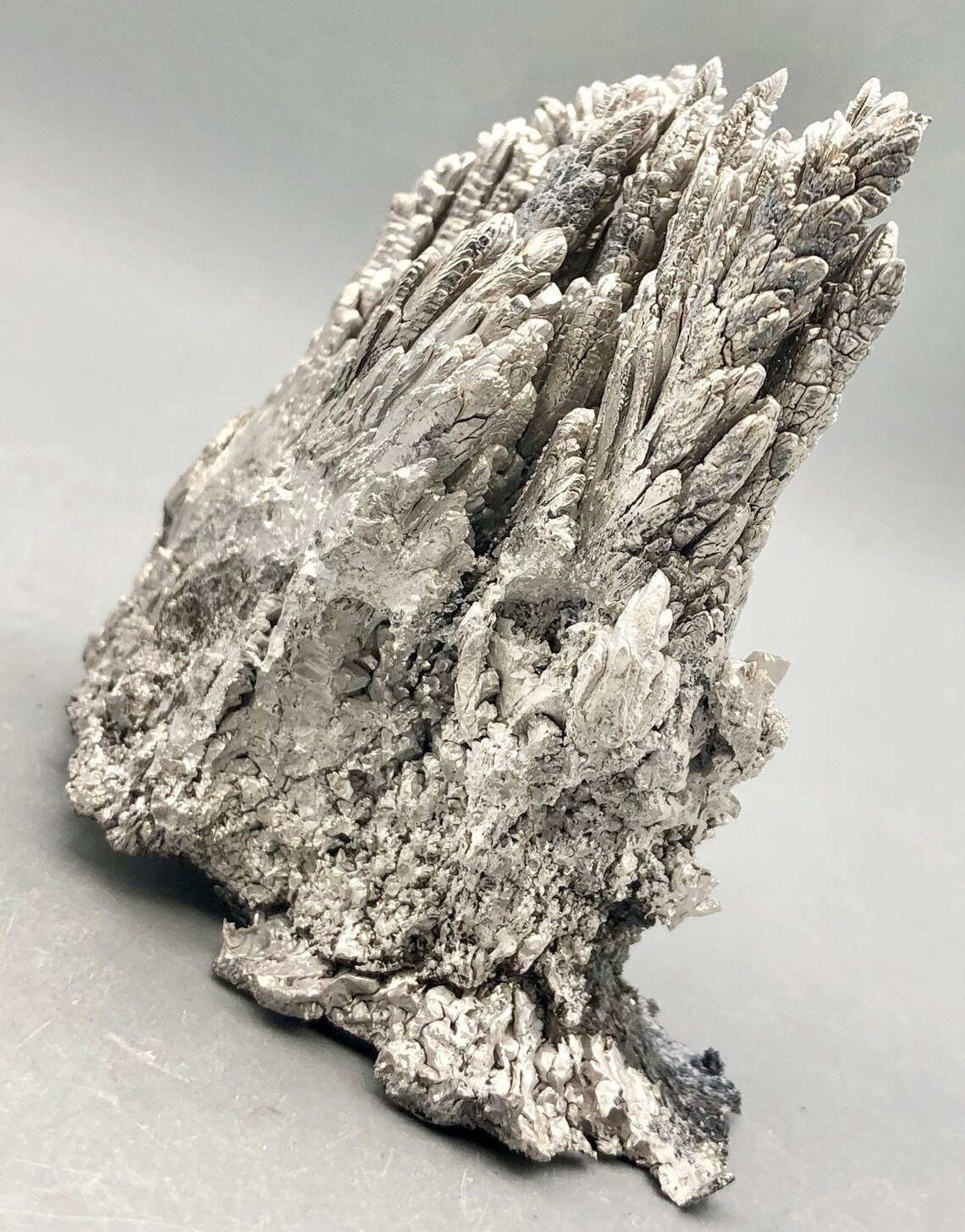 Magnesium Crystal Cluster. Magnesium Ore Specimen Stone. Size | Etsy