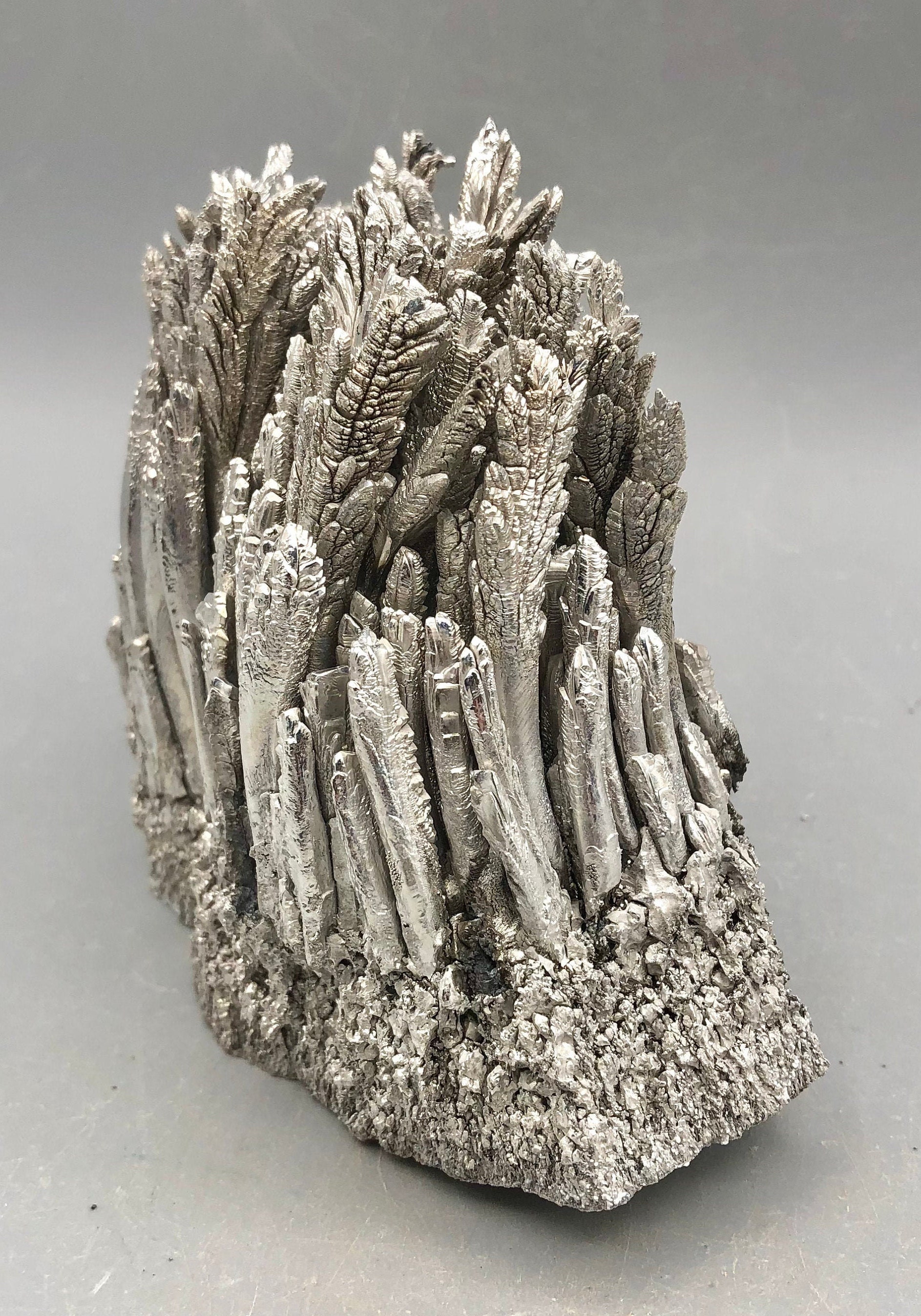 Magnesium Crystal Cluster. Magnesium Ore Specimen Stone. Size | Etsy