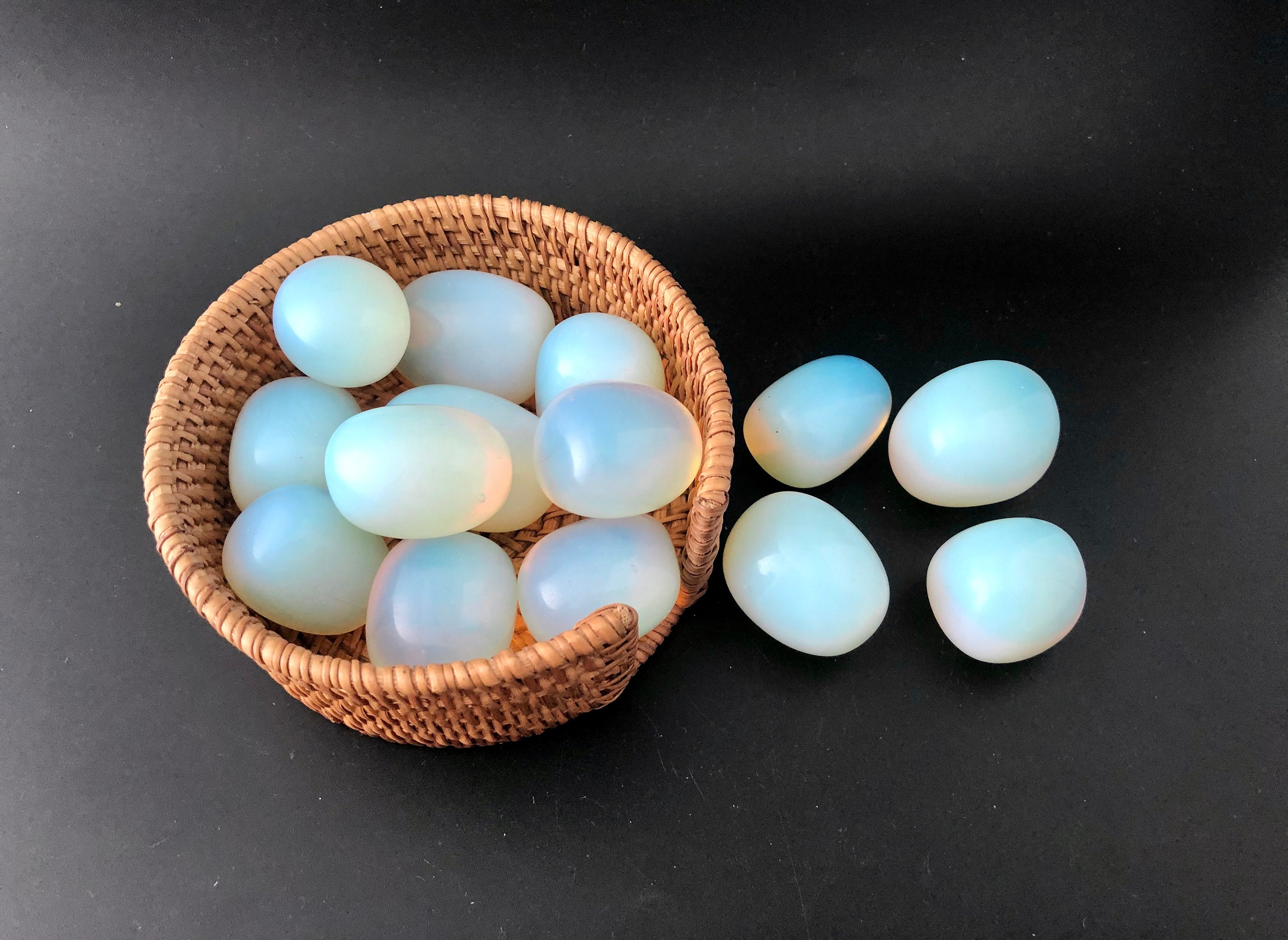 Opalite Tumbled Stone Opalite Palm Stone 1.5 Inch TP01-41 - Etsy UK