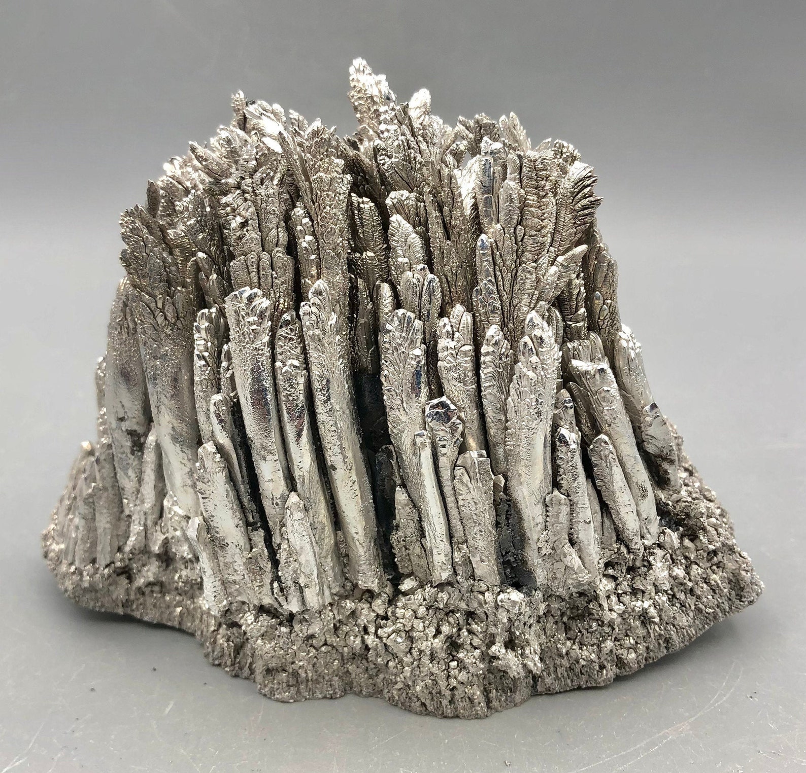 Magnesium Crystal Cluster. Magnesium Ore Specimen Stone. Size | Etsy