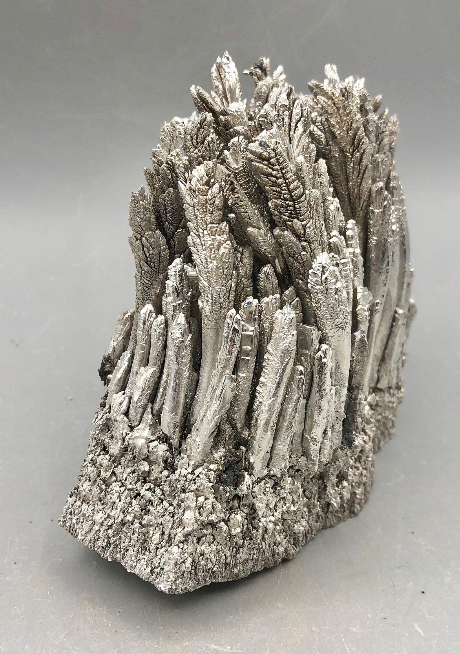 Magnesium Crystal Cluster. Magnesium Ore Specimen Stone. Size | Etsy