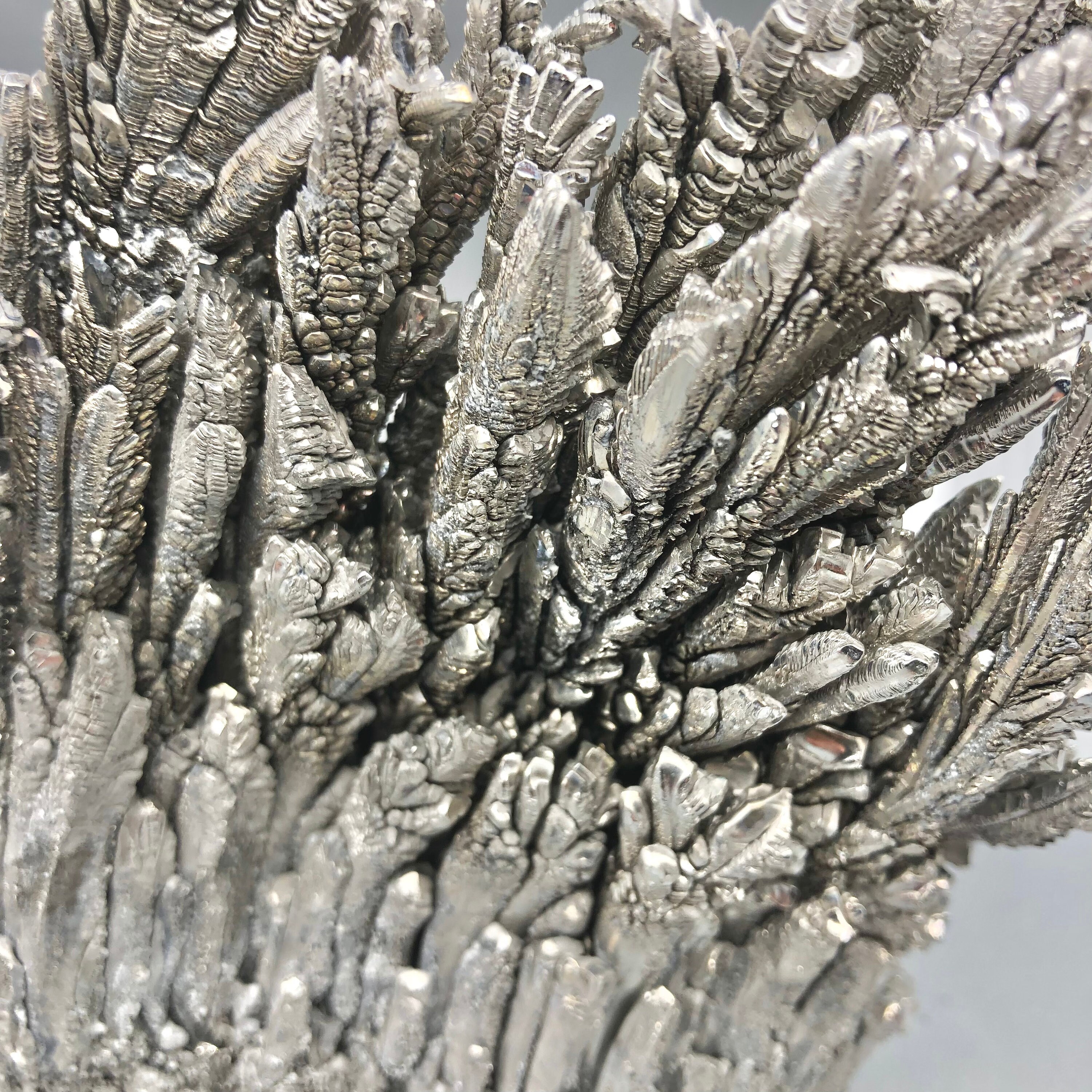 Magnesium Crystal Cluster. Magnesium Ore Specimen Stone. Size | Etsy