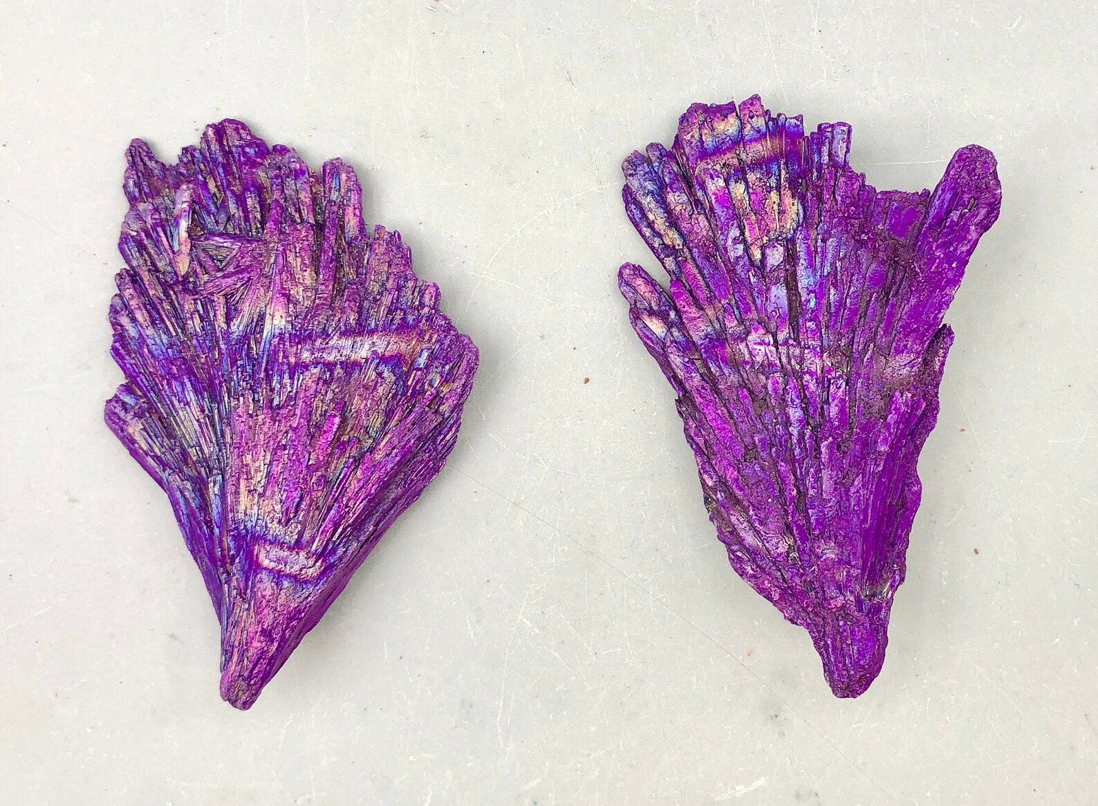 Titanium Rainbow Aura Kyanite Hight Quality Rainbow Aura - Etsy