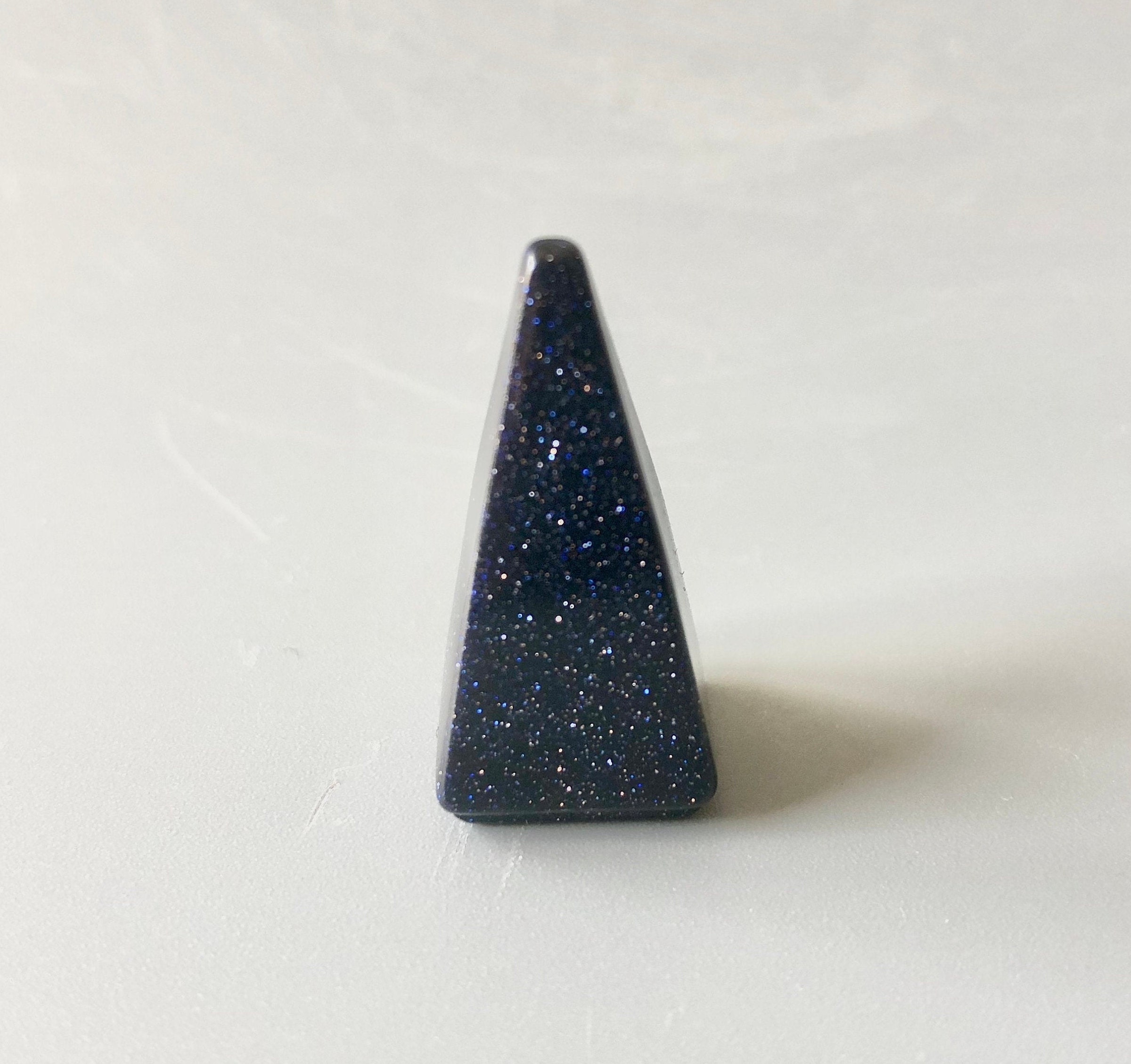 Gemstone Tall Pyramid, Chakra Crystal Point (1.2 Inch) OP03-16 - Etsy