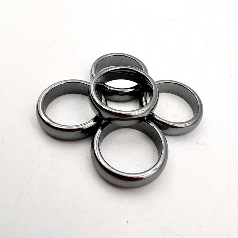 Hematite Ring - Etsy