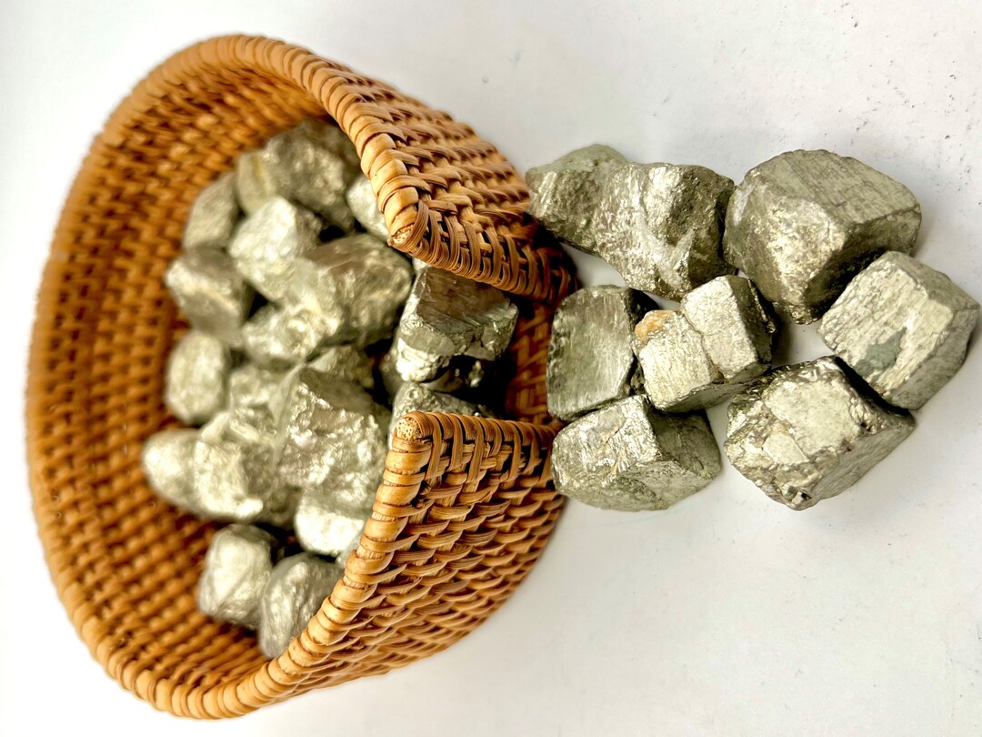 Raw Pyrite, Pyrite Cubes, Pyrite Clusters, Natural Pyrite, Home Décor ...