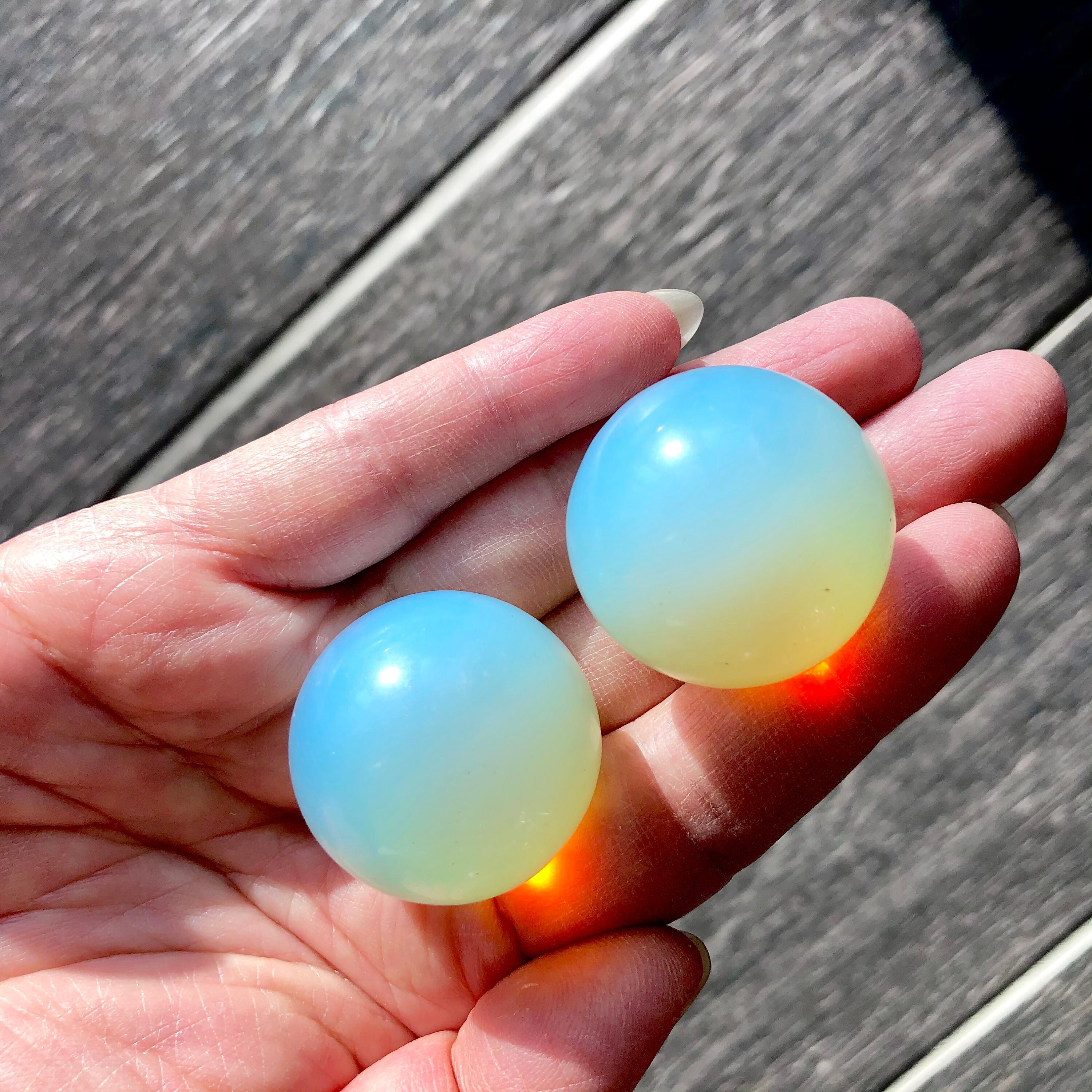 Opalite Sphere Opalite Ball Size Approx. 0.8-1.2 Inch - Etsy Singapore