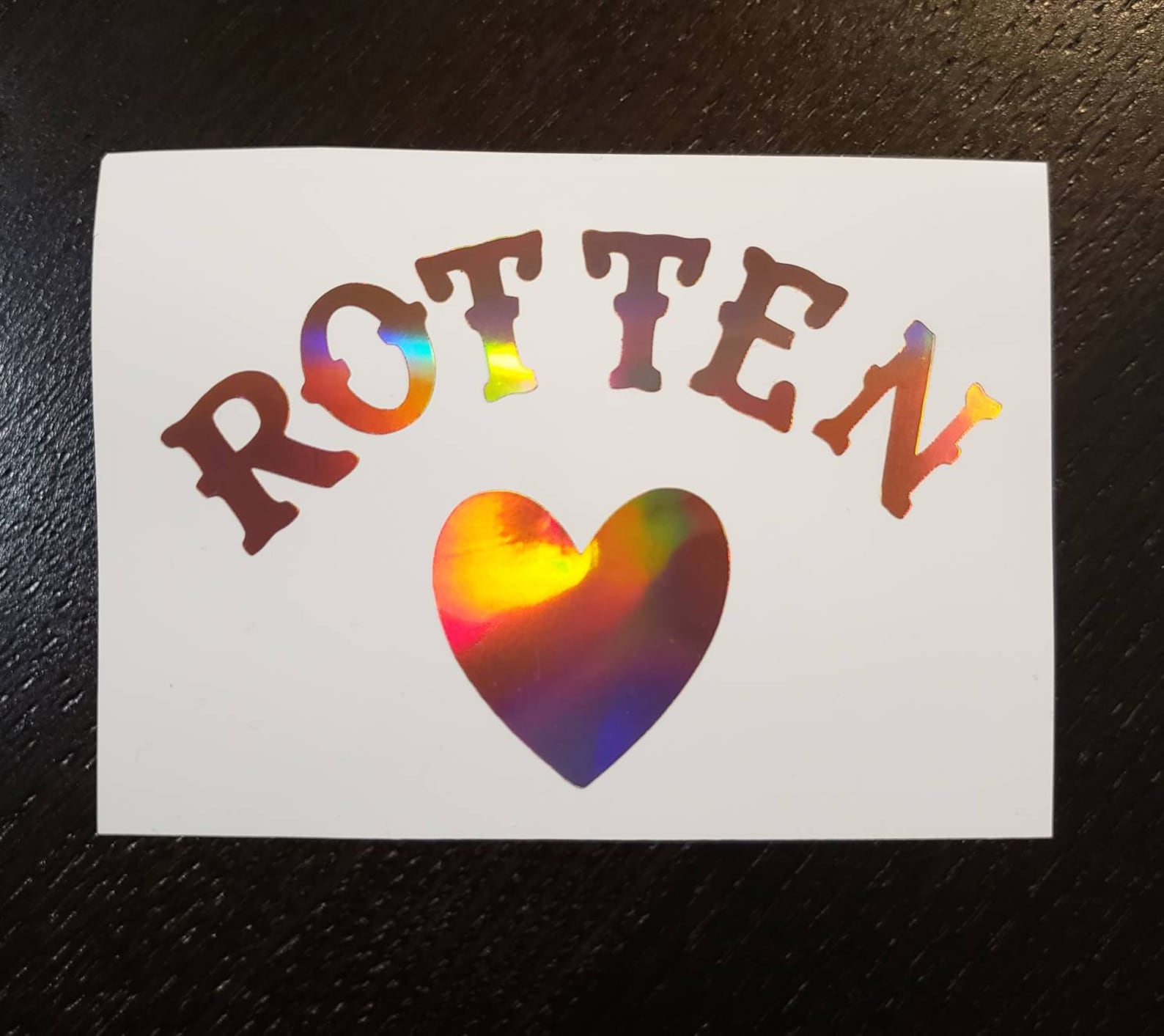 Rotten Heart Harley Quinn Vinyl Decal Sticker Die-Cut Decal | Etsy