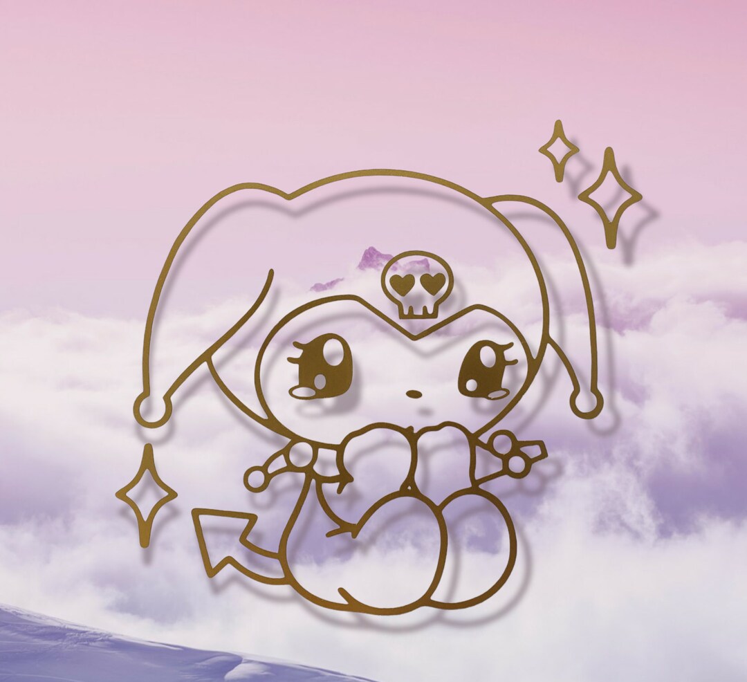 Cry Evil Bunny Vinyl Decal Sticker die-cut Decal - Etsy