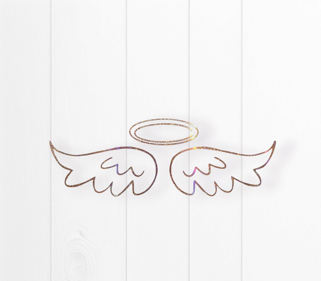 Angel Wings Vinyl Decal Sticker die-cut Decal - Etsy