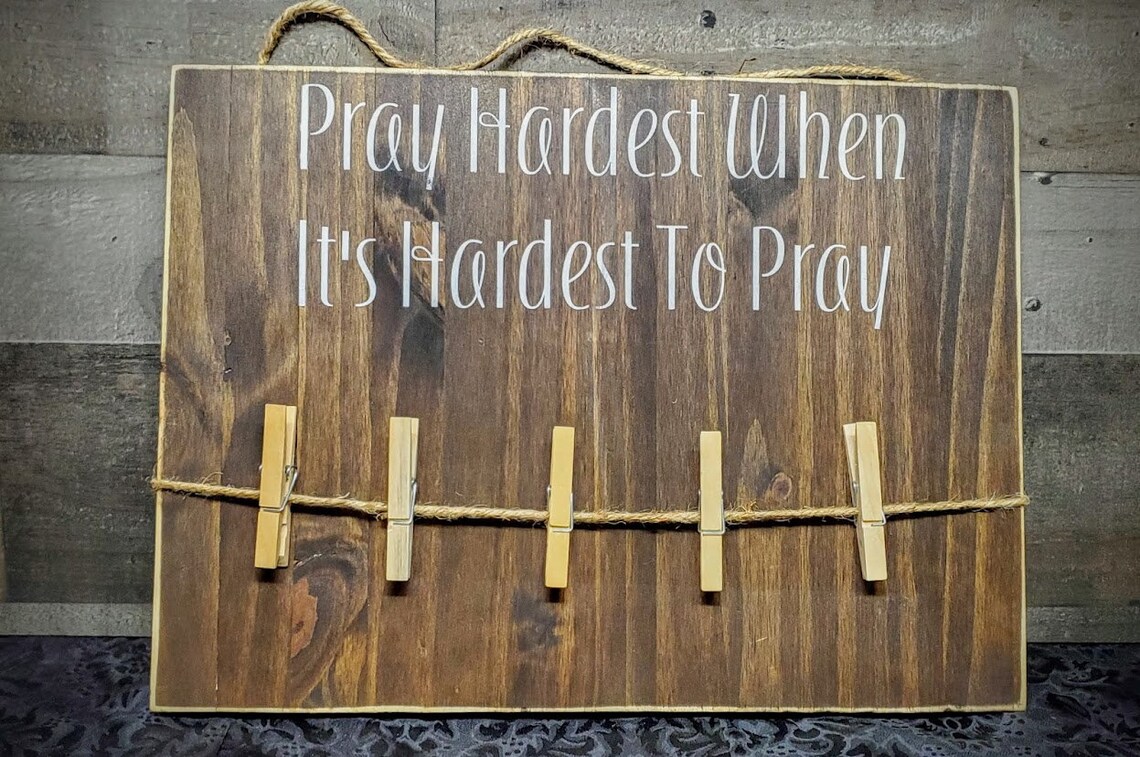 Hanging Prayer Board - Etsy