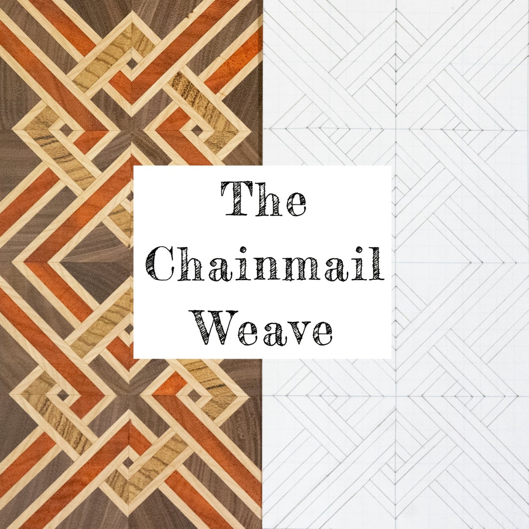 The Chainmail Weave End Grain Manual + Tutorial - Etsy