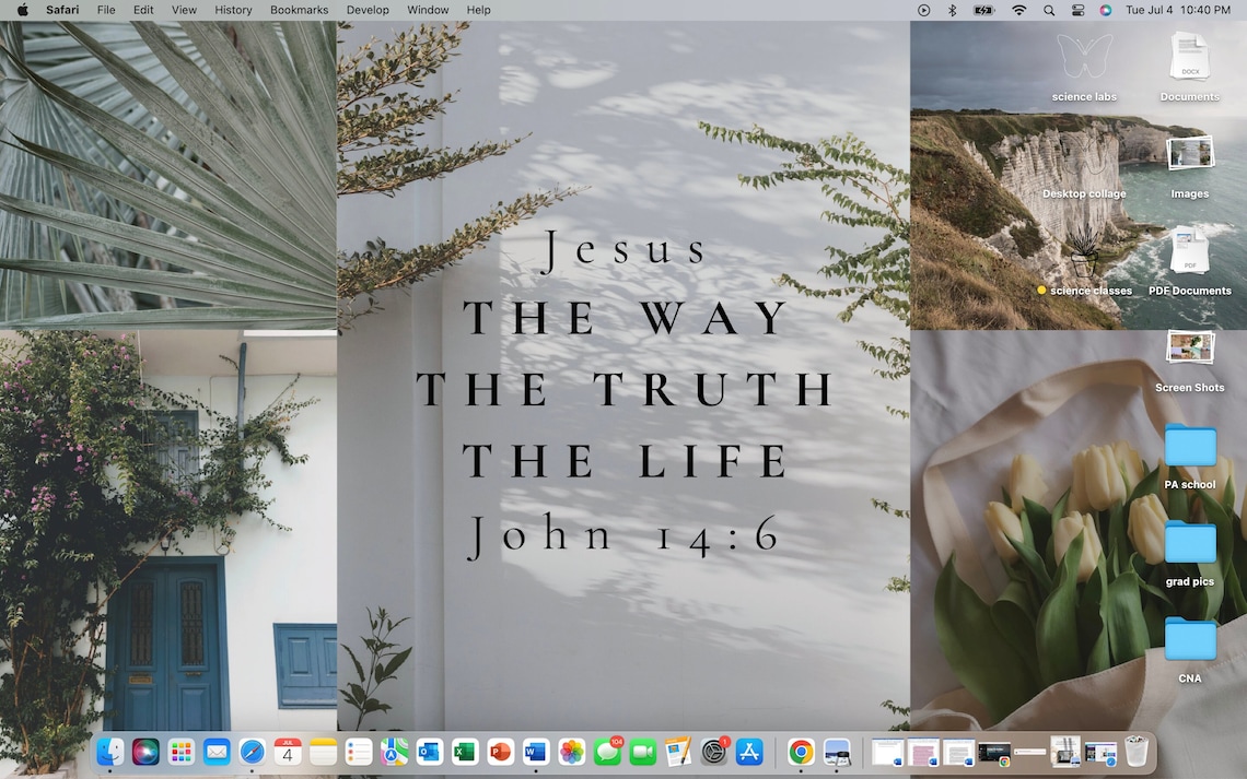Aesthetic Jesus Desktop Wallpaper| Digital Download | MacBook Wallpaper ...