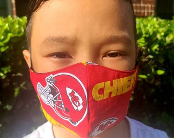 Chiefs Face Mask - Etsy