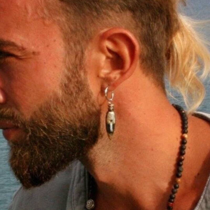 Tribal Mask Earrings - Etsy