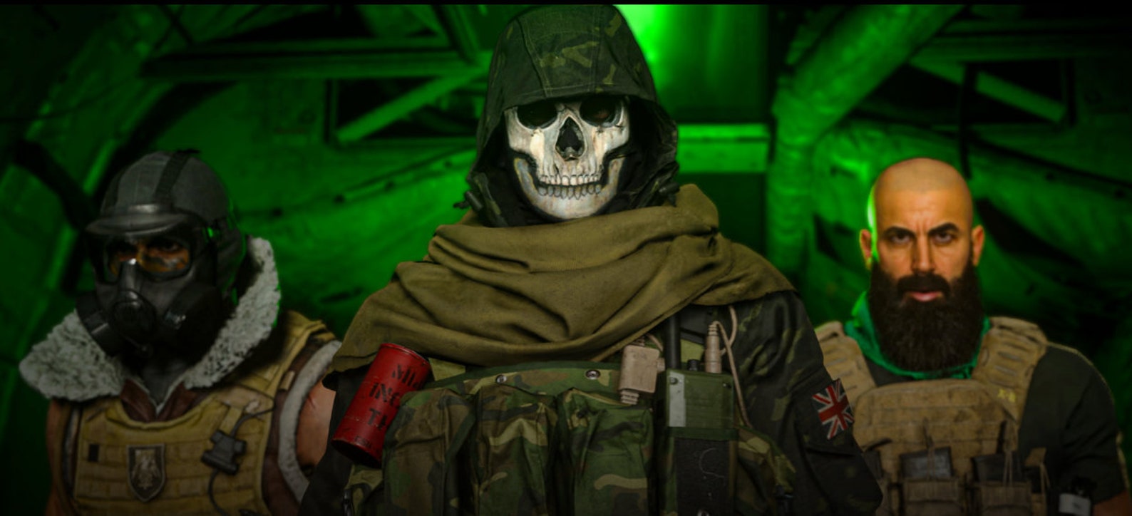 Call of Duty Warzone GHOST MASK Papercraft Printable PDF Template ...